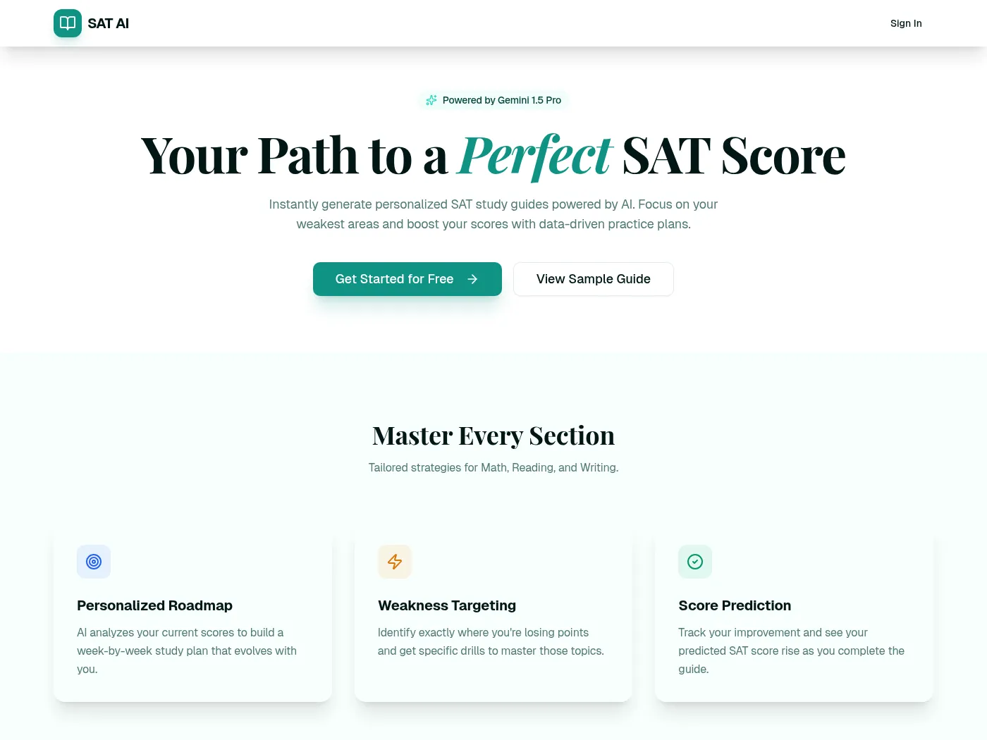 SAT AI Study Guide