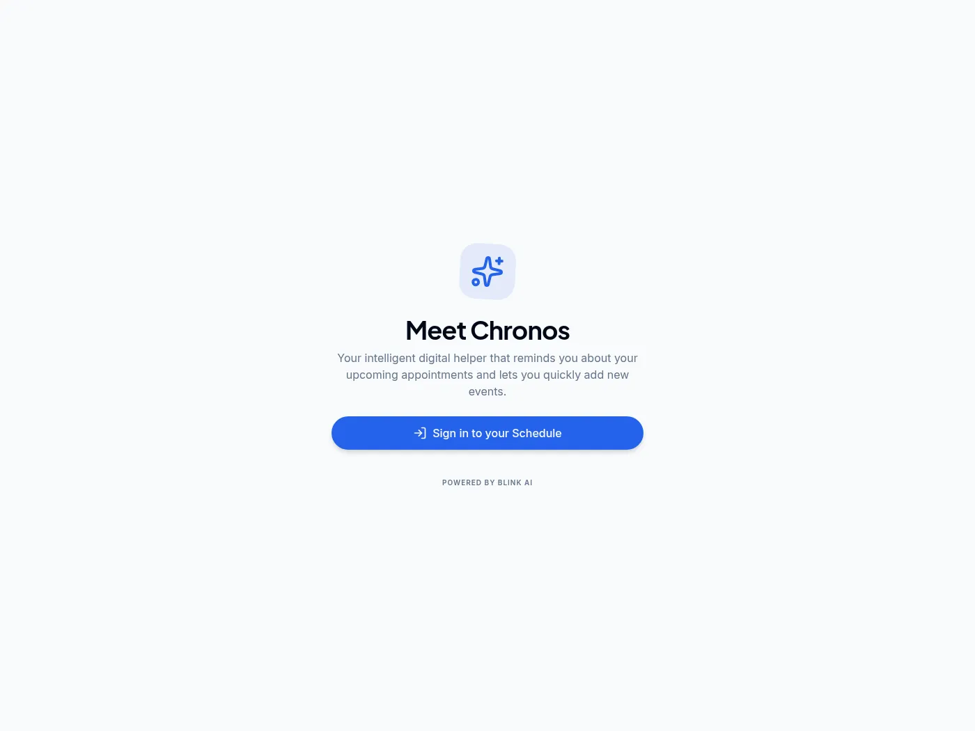AI Schedule Assistant