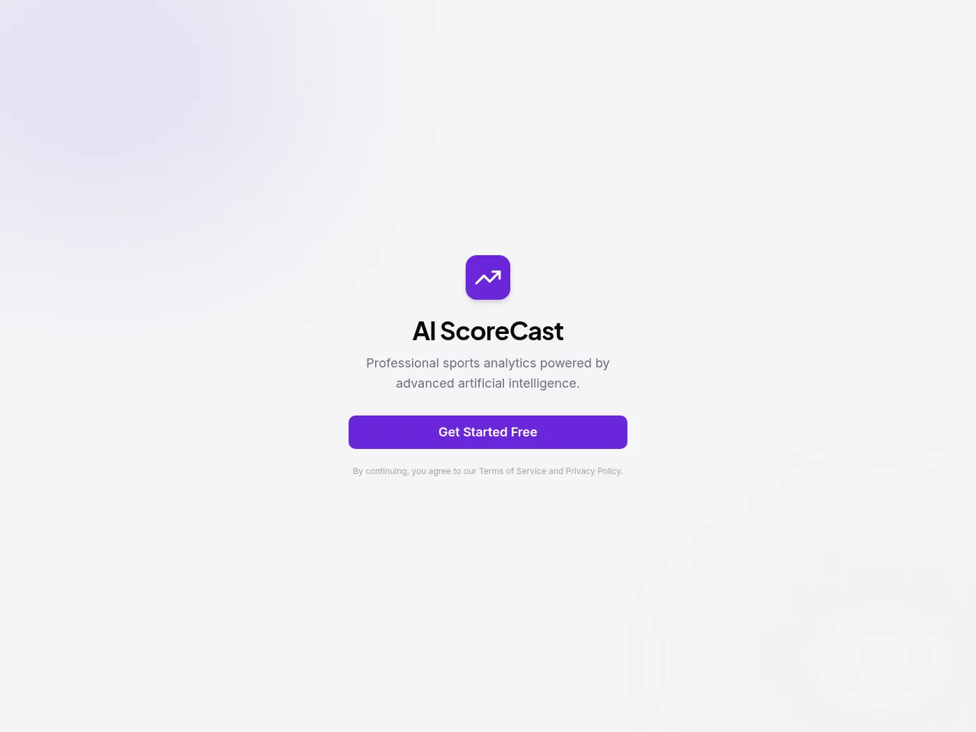 AI ScoreCast Clone