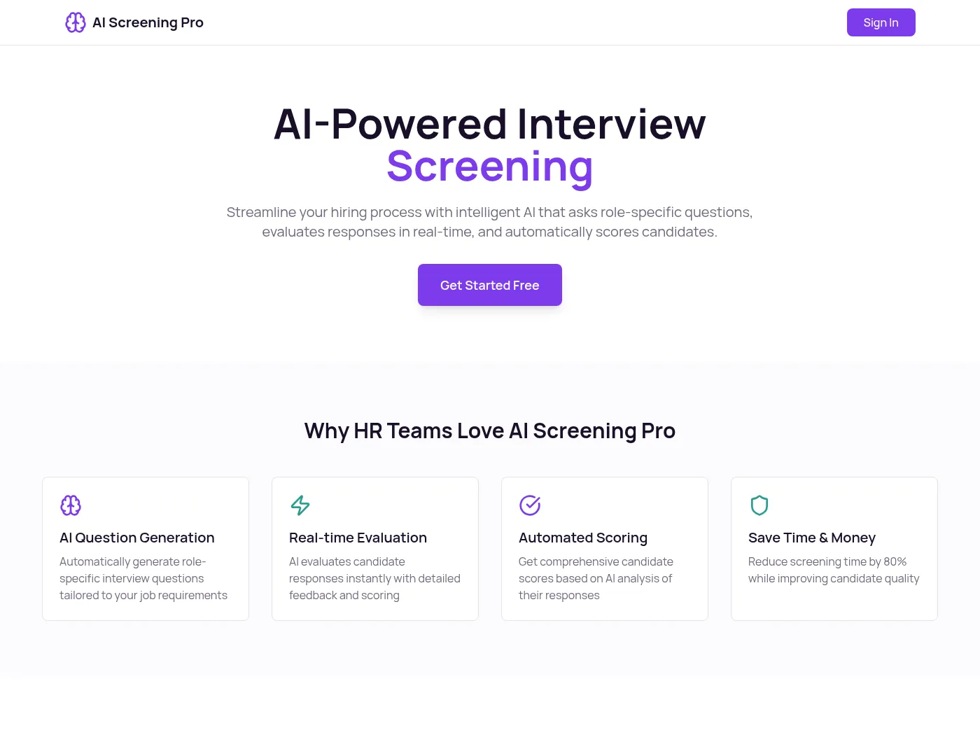 AI Screening Pro