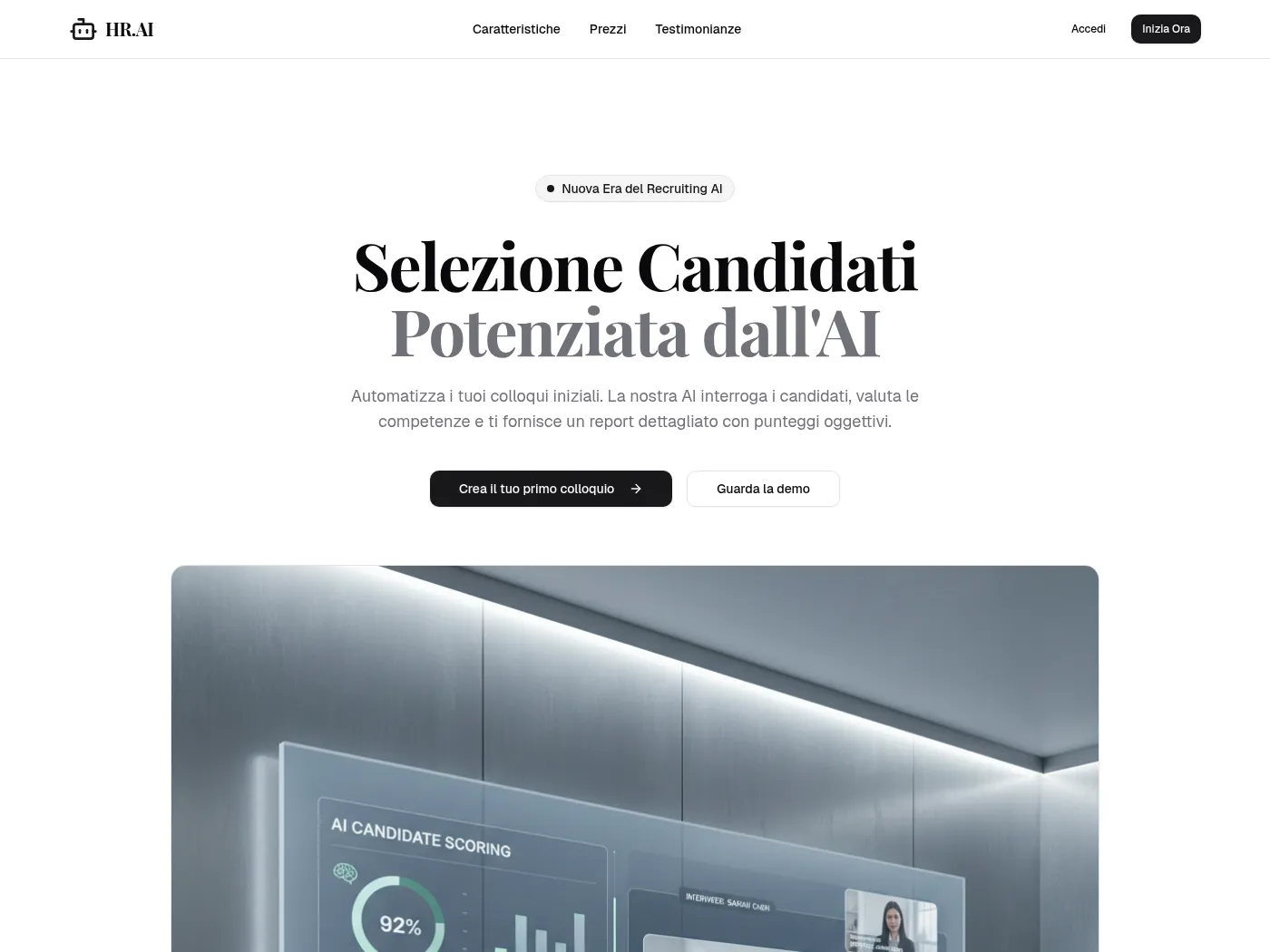 AI Screening HR Platform