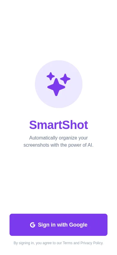 Smart Screenshot Organizer