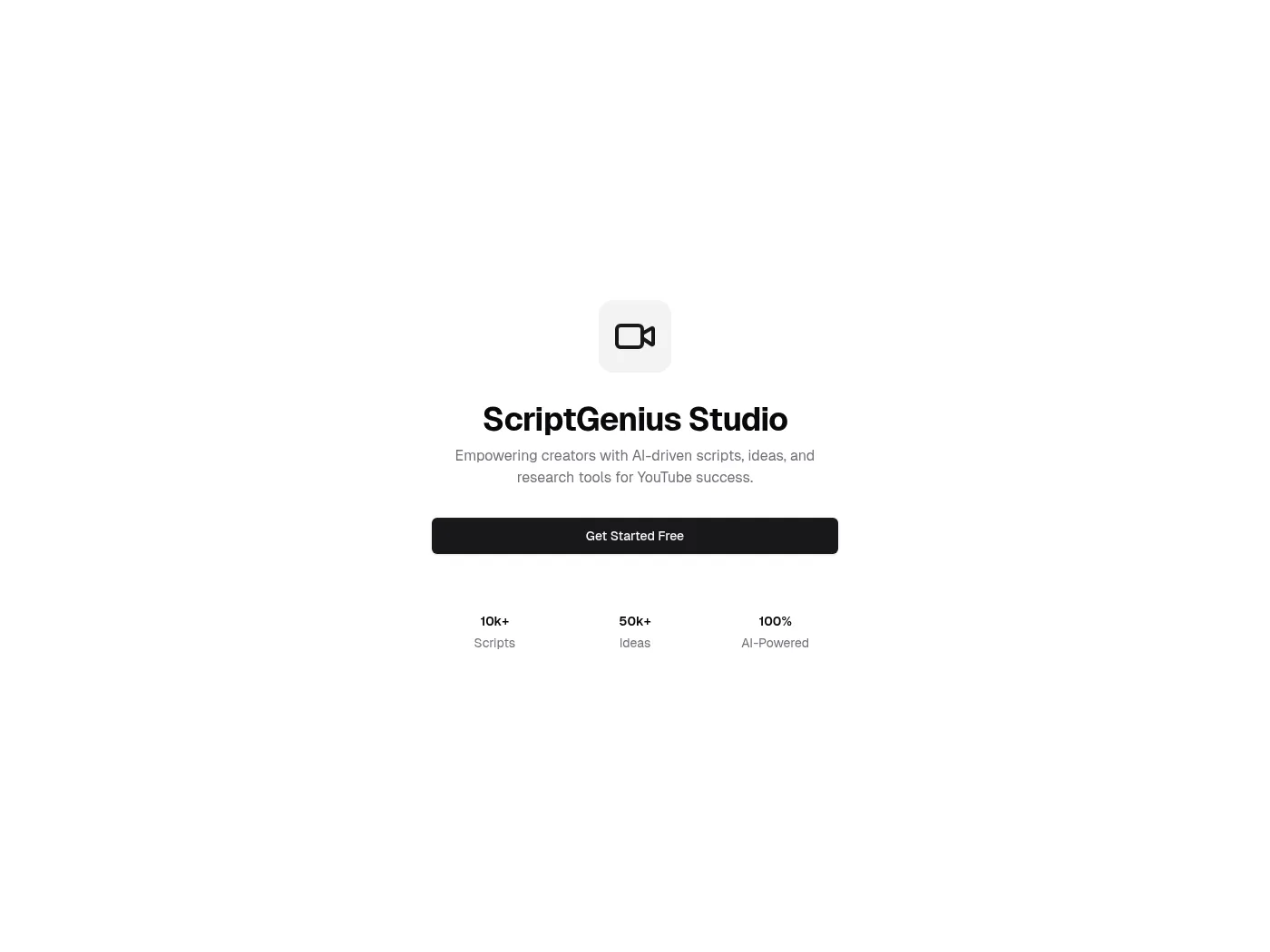 ScriptGenius Studio