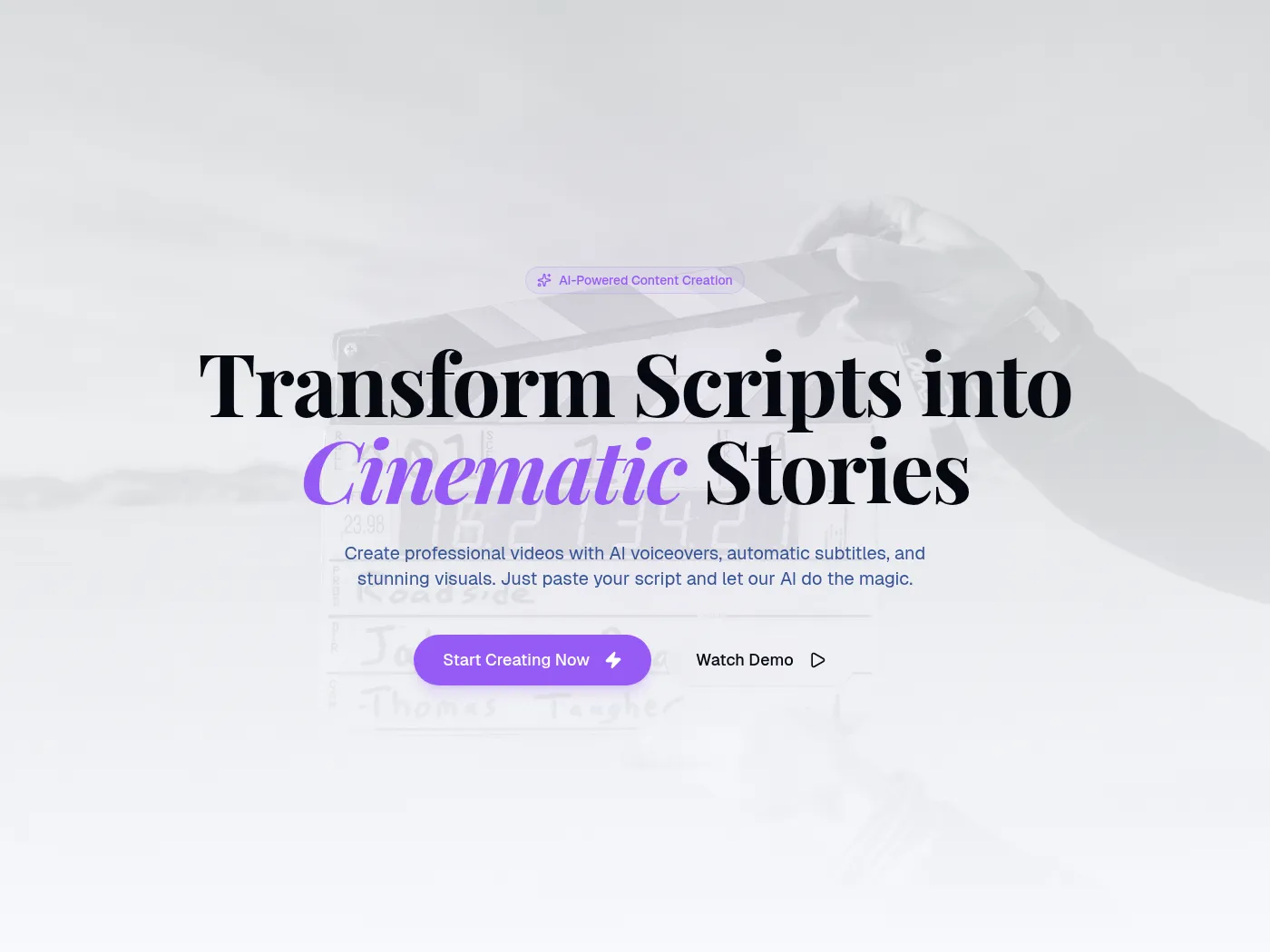 Script2Video AI