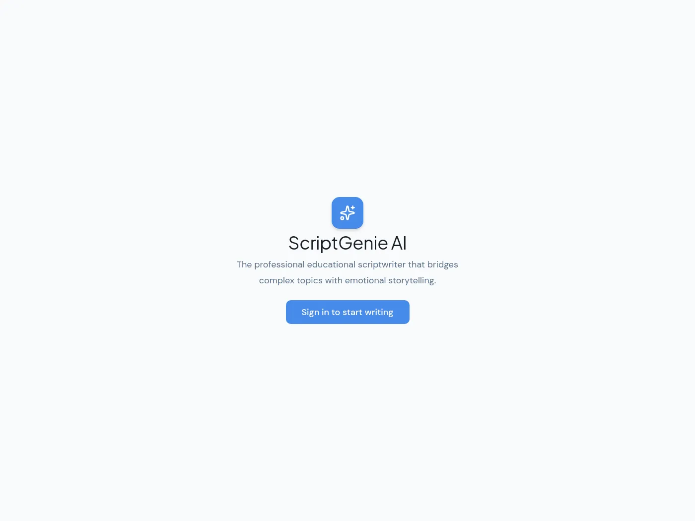 ScriptGenie AI