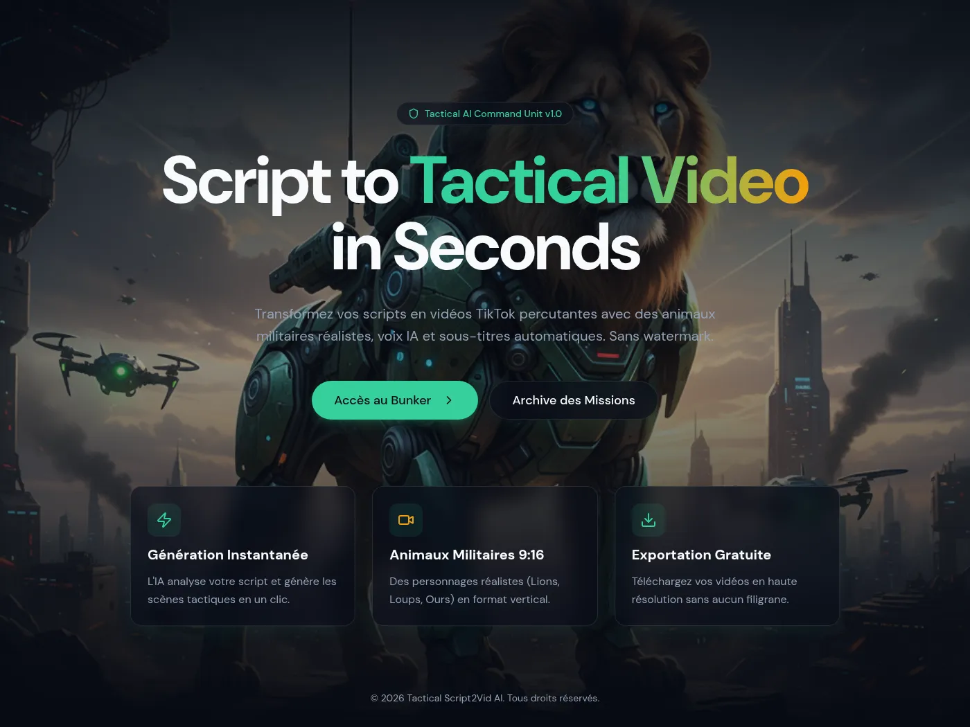 AI Script2Video