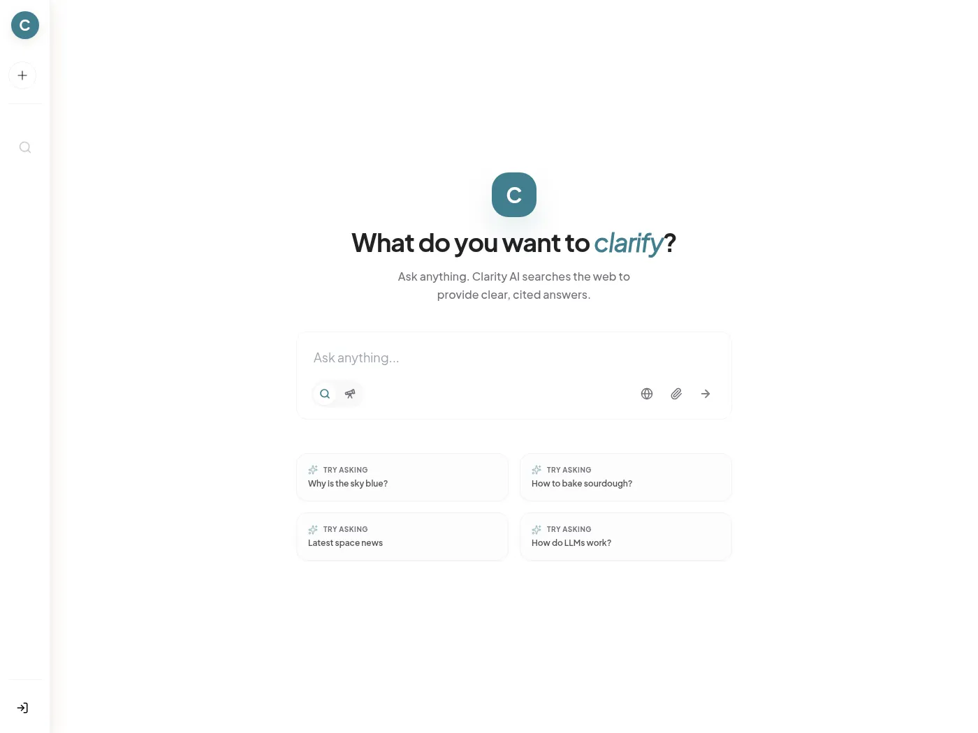 Clarity AI Search