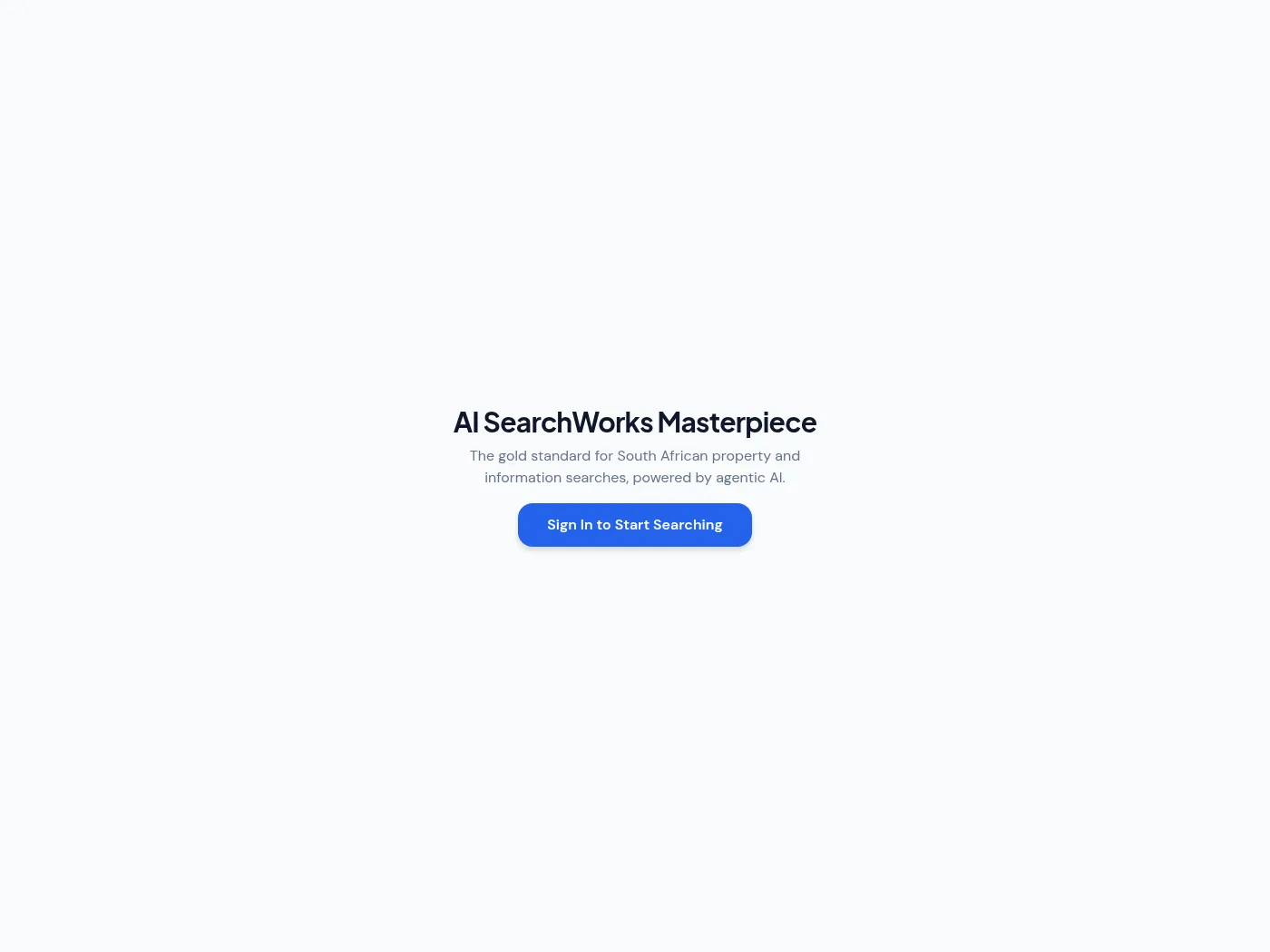 AI Searchworks Masterpiece
