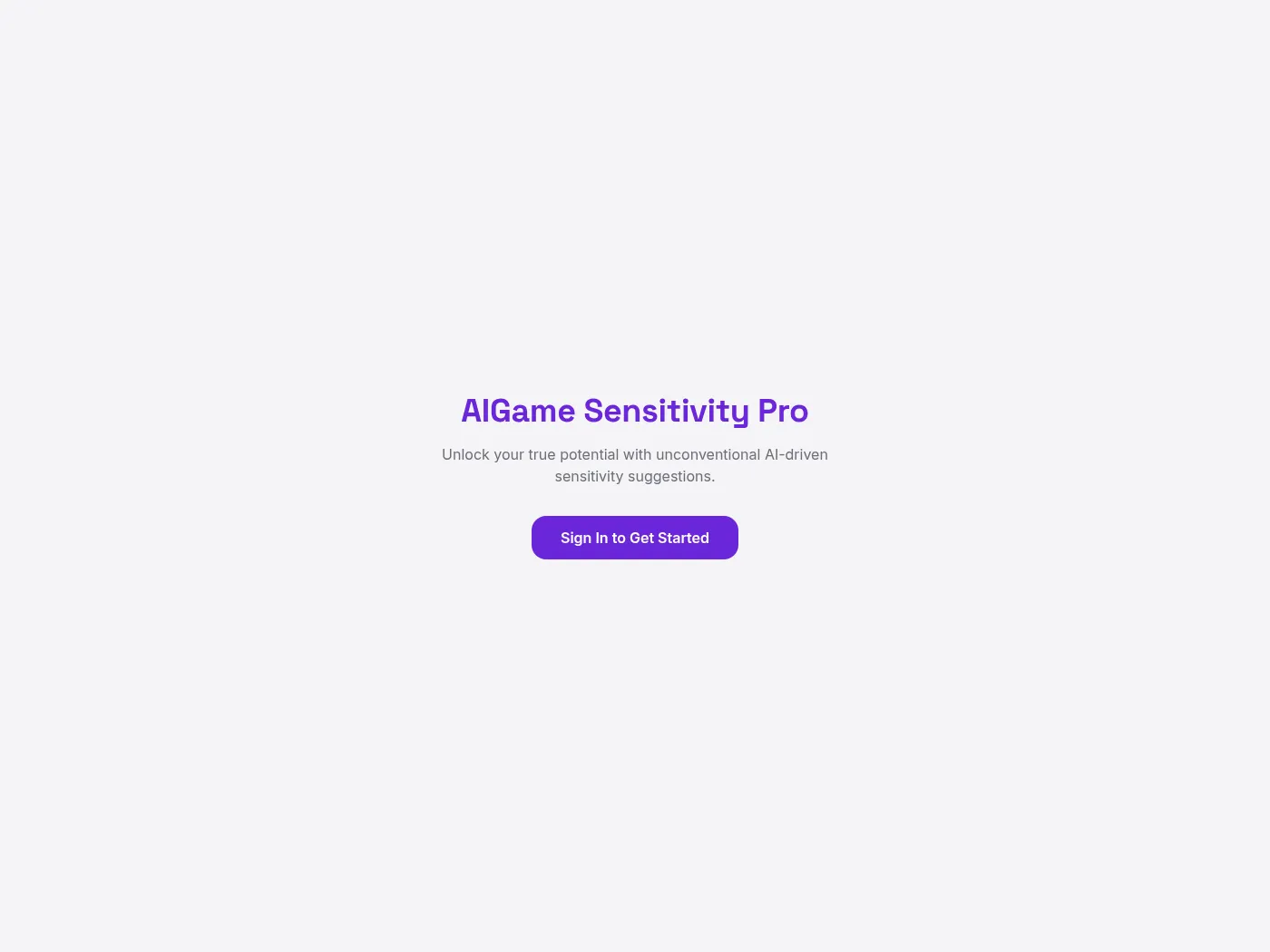 AIGame Sensitivity Pro