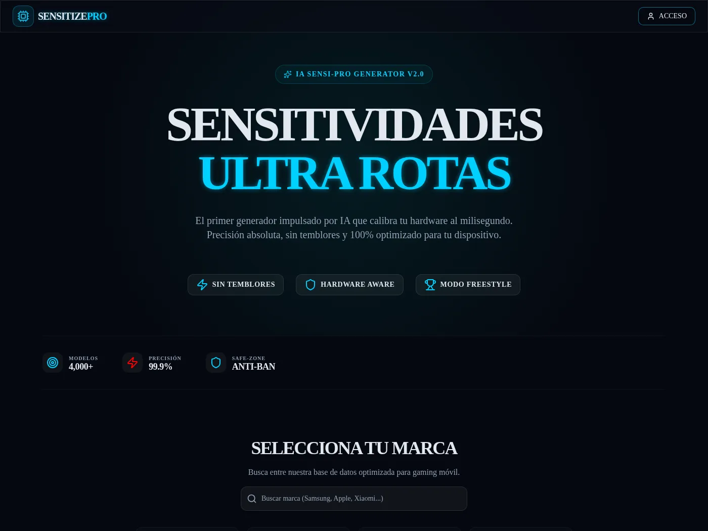 Sensitize Pro Generator