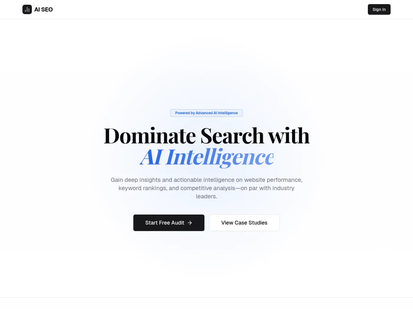 AI SEO Analyzer