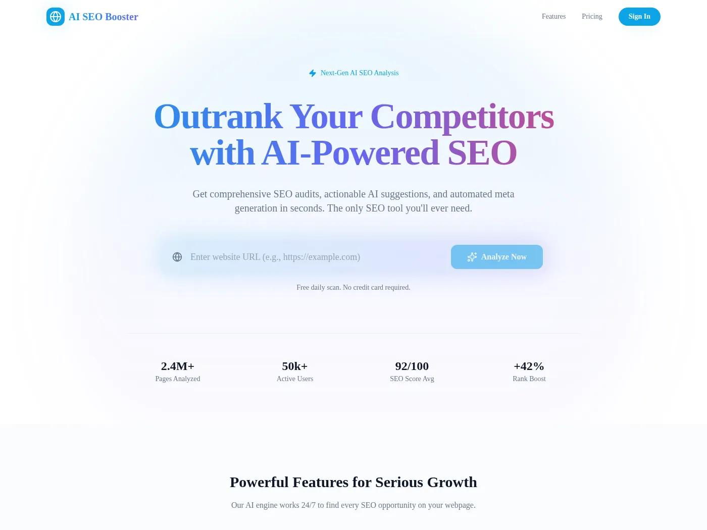 AI SEO Booster