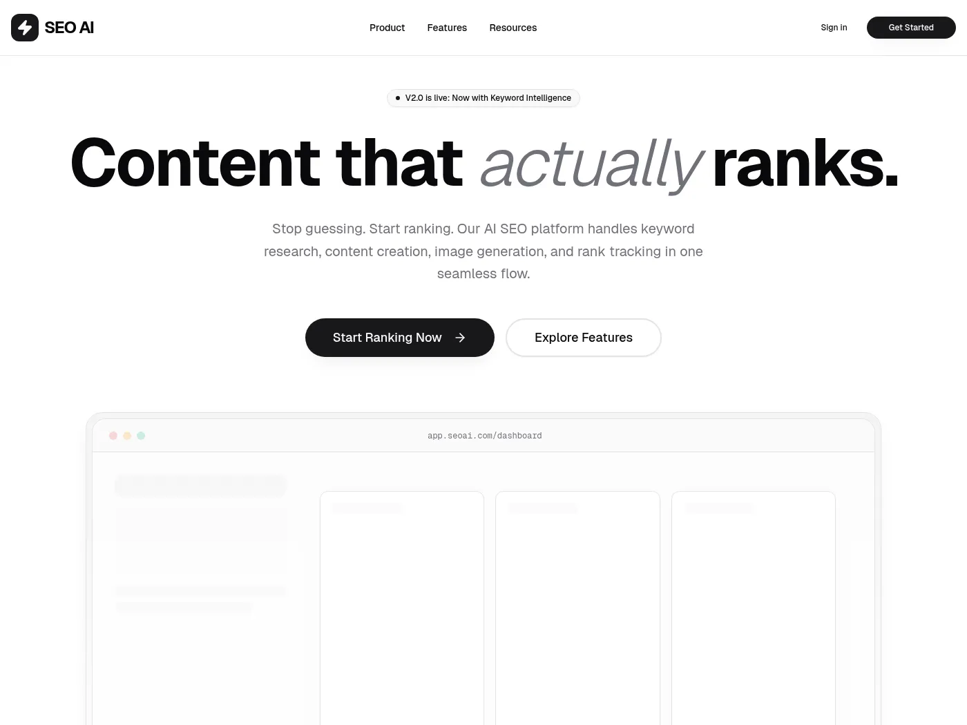 AI SEO Content Platform