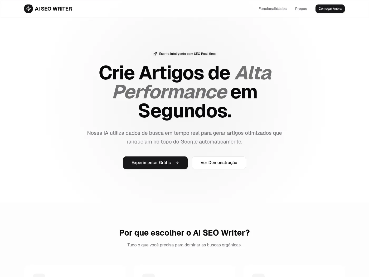 AI SEO Article Writer