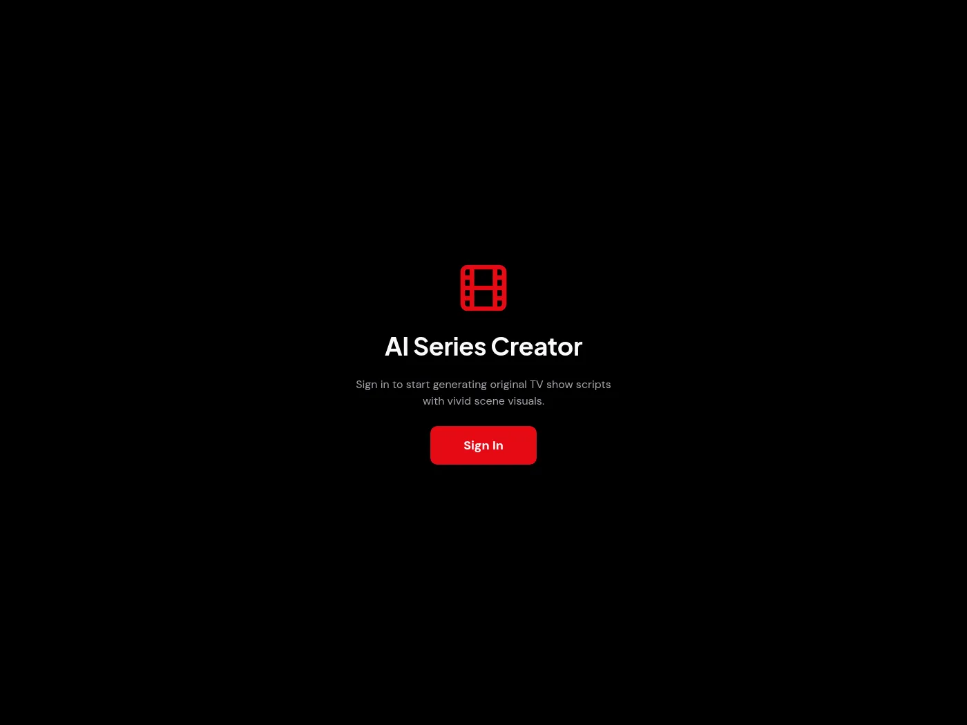 AI Series Creator