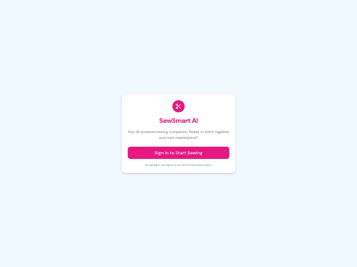 AI Sewing Assistant