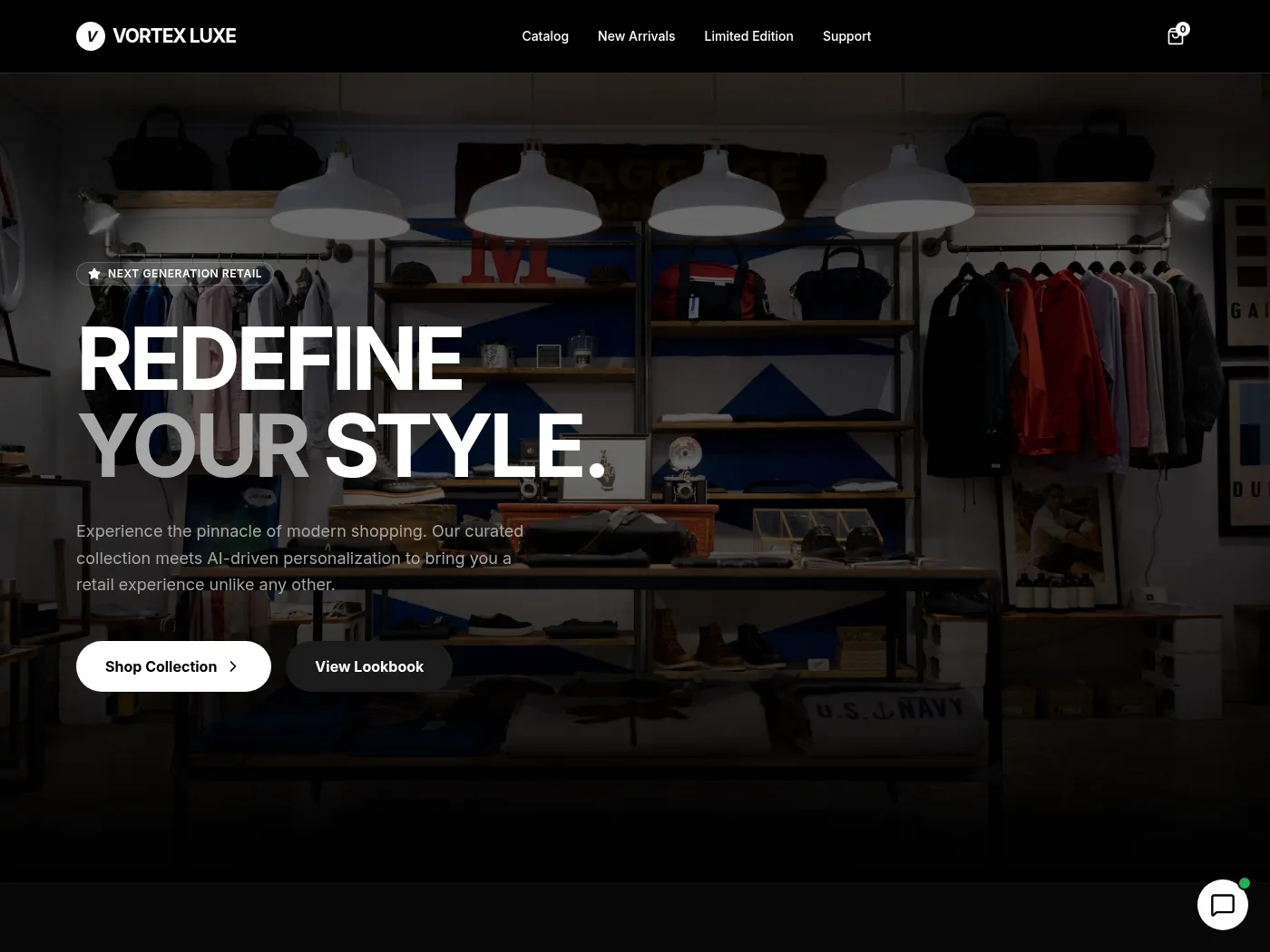 AI Shopping Assistant Widget