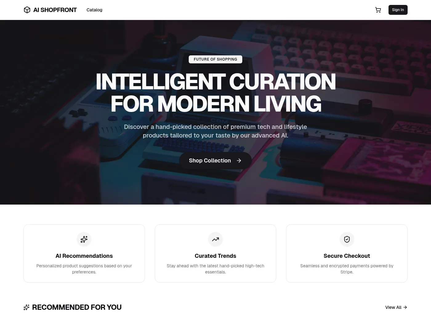 AI Shopfront