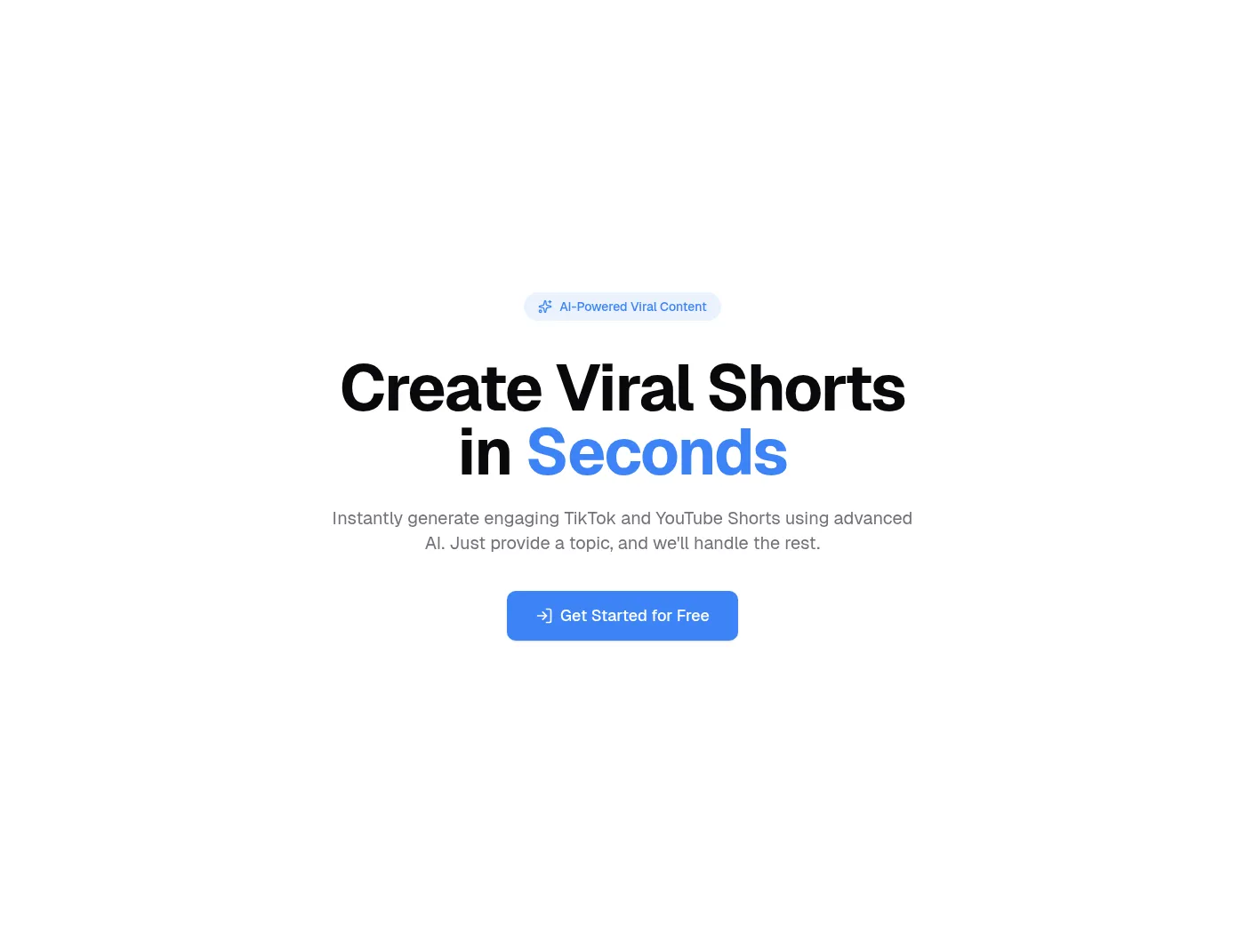 Viral Shorts Generator