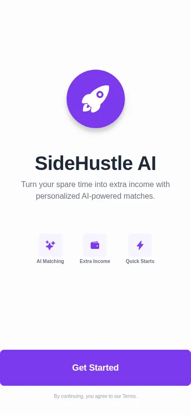 SideHustle AI Finder