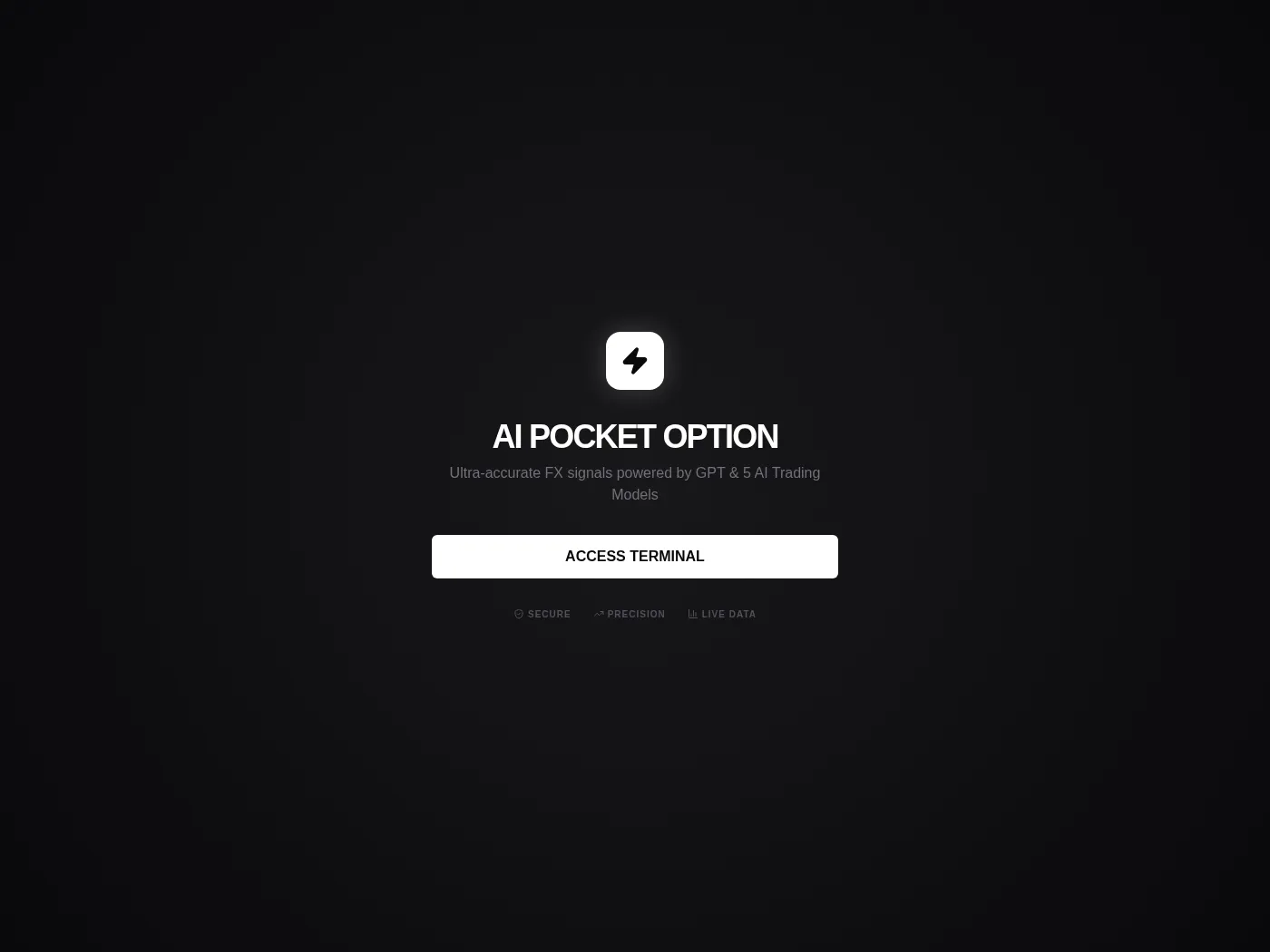 AI Pocket Option Signal Bot