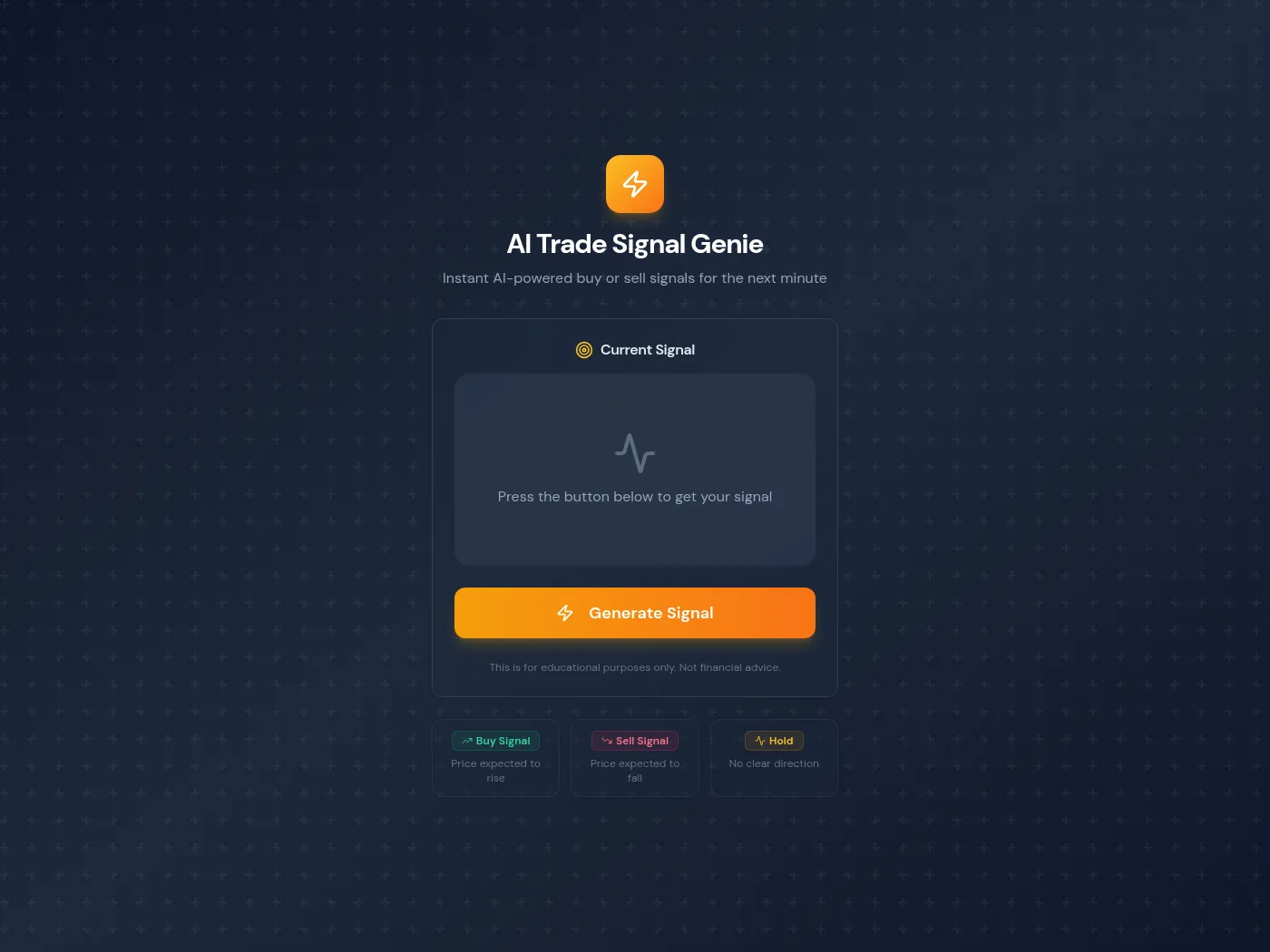 AI Trade Signal Genie