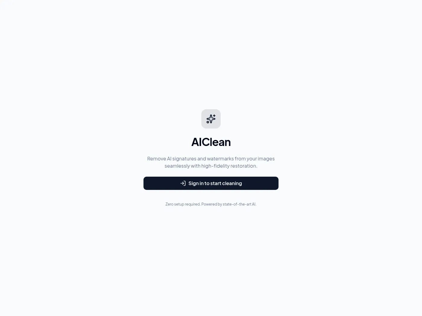 AIClean Image Tool