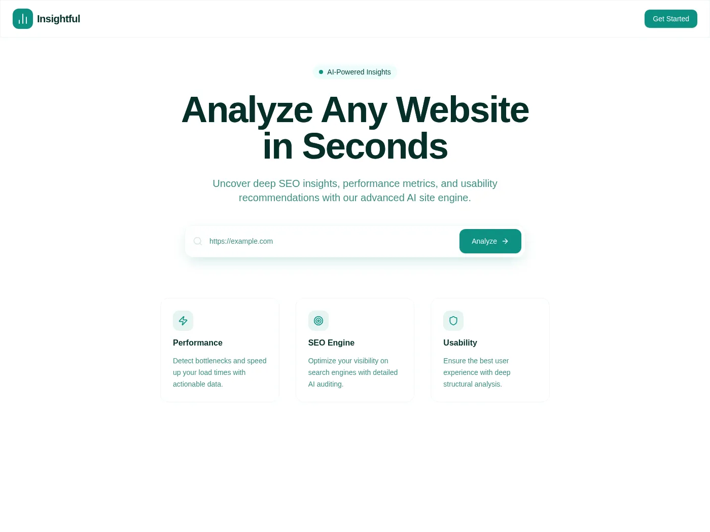 Insightful Site Analyzer
