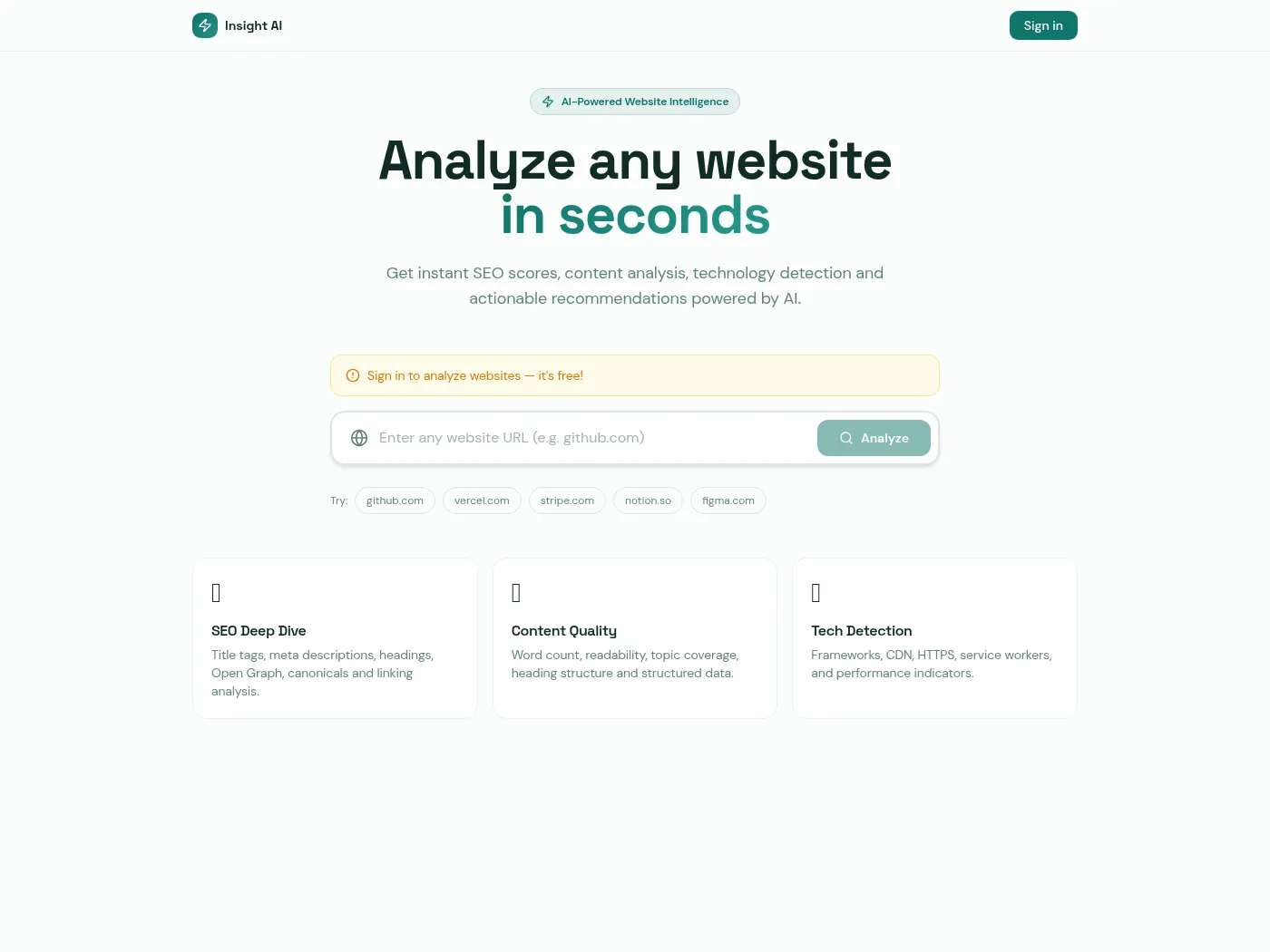 Insight AI Analyzer