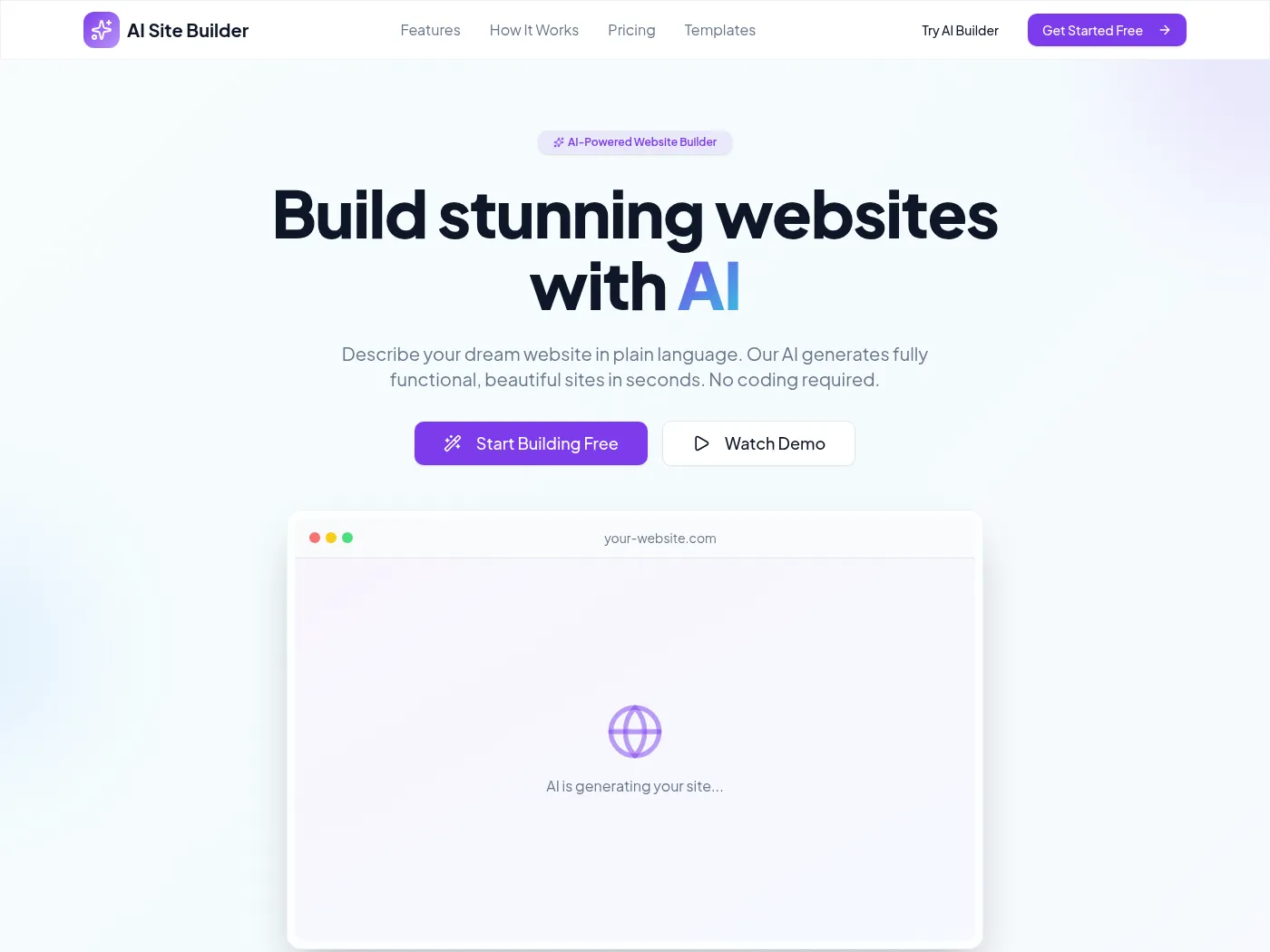 AI Hostinger Builder