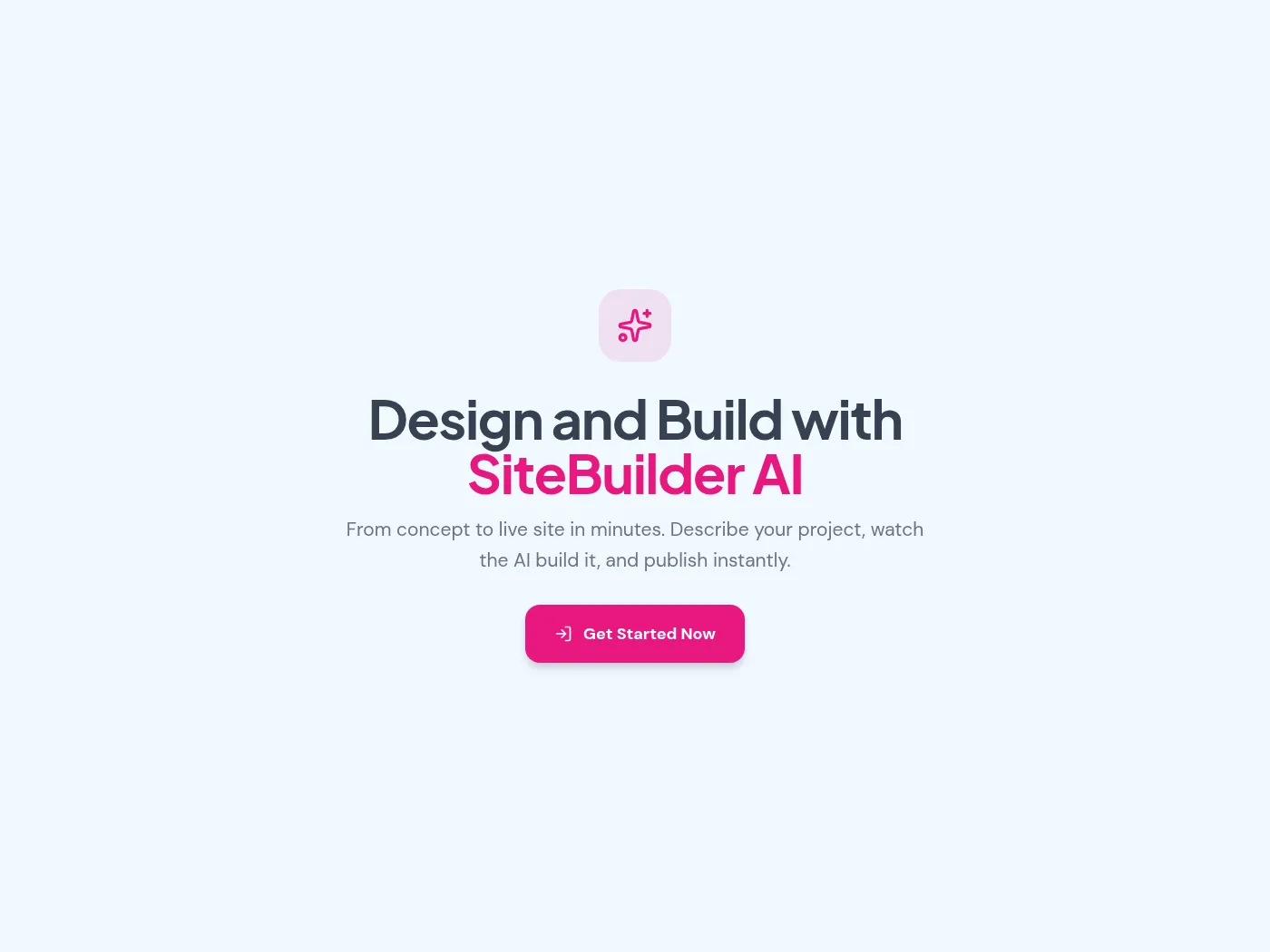 SiteBuilder AI Agent
