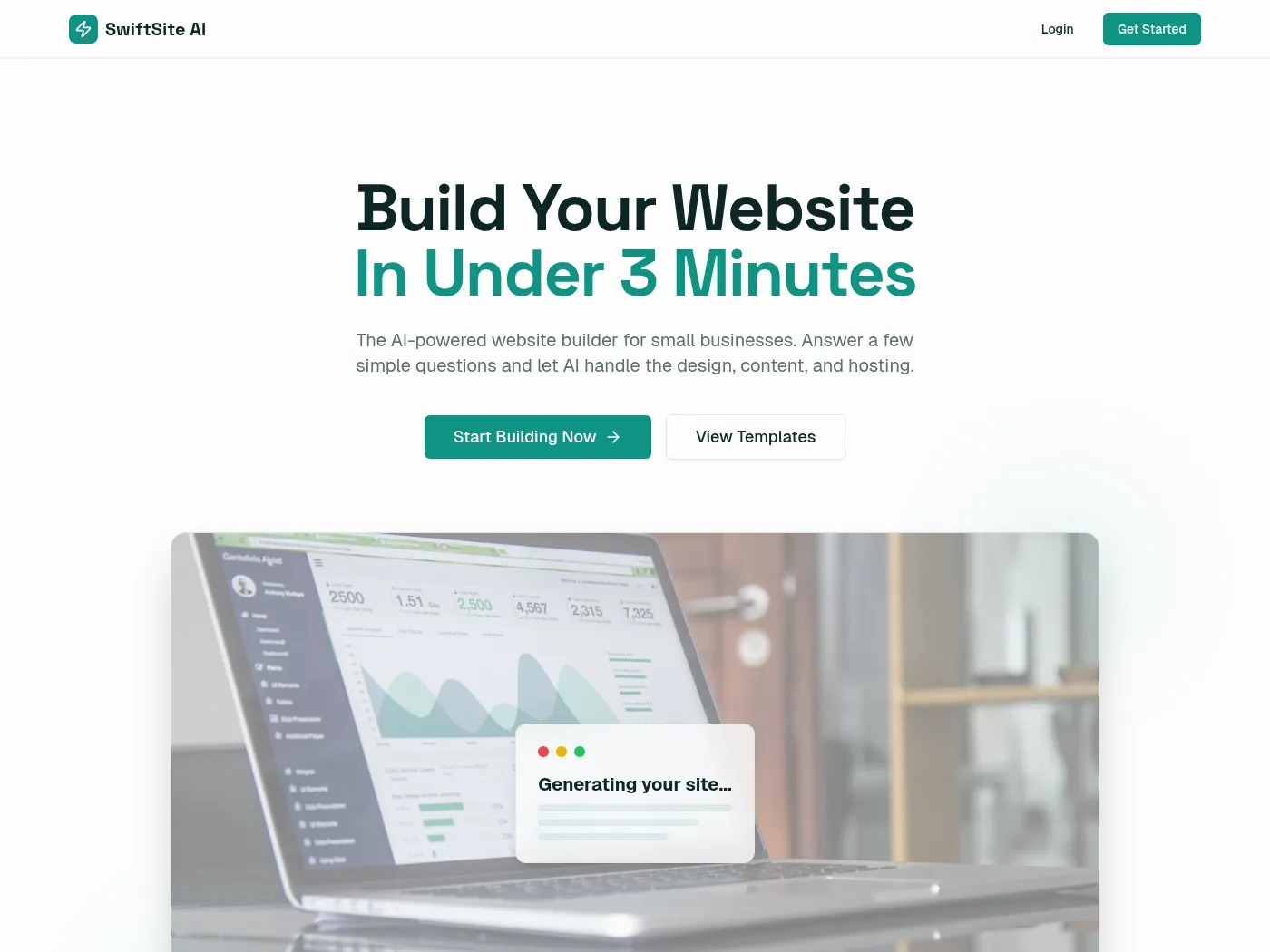 SwiftSite AI Builder