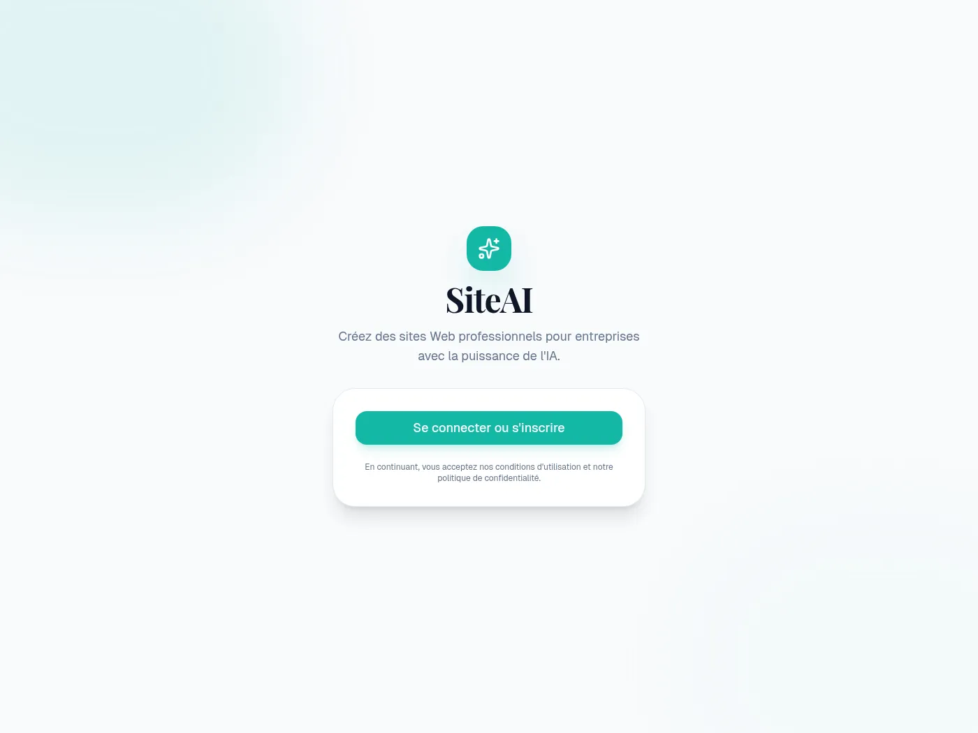 SiteAI Builder