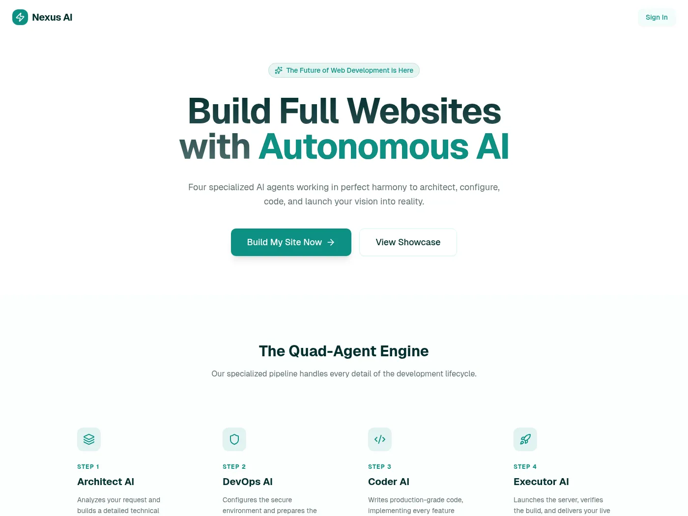 AI Site Builder Suite