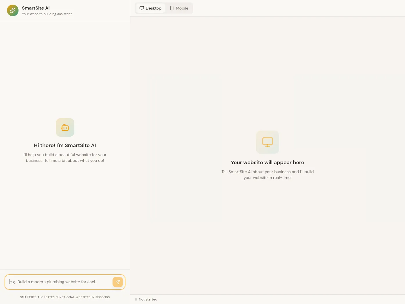 SmartSite AI Builder