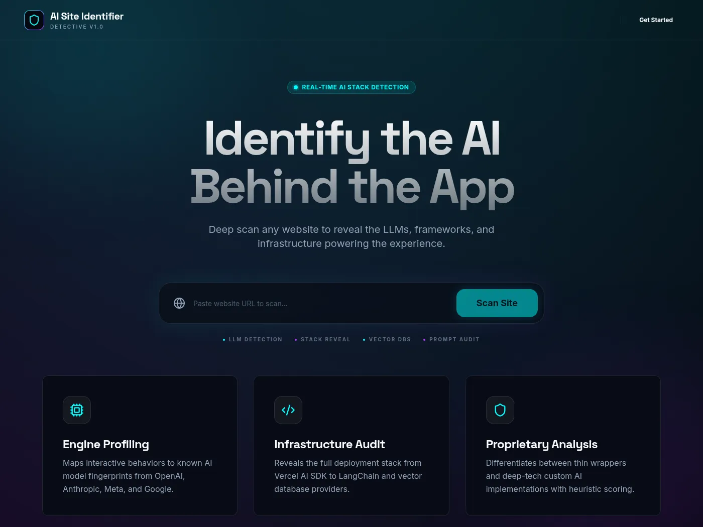 AI Site Identifier