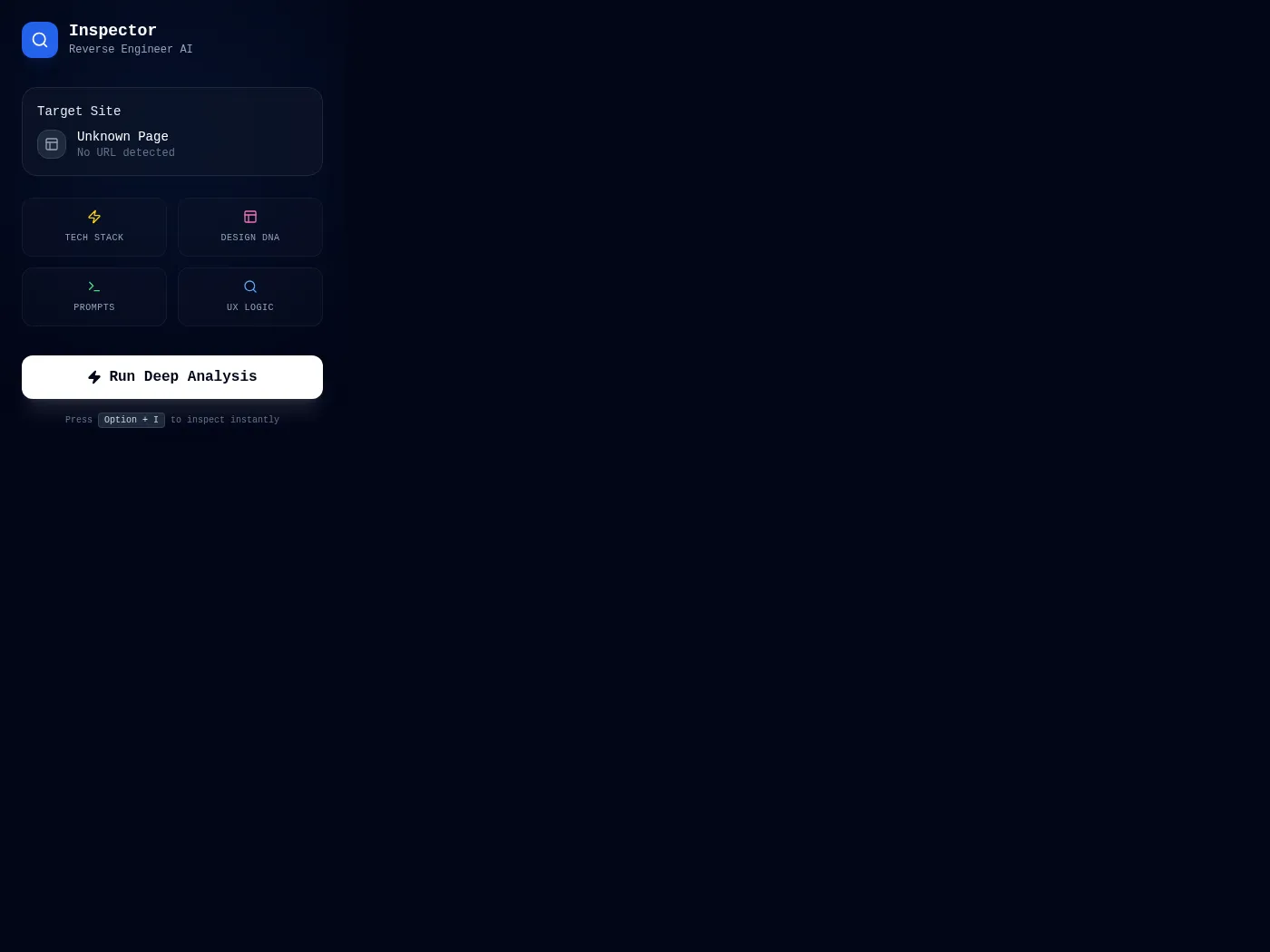 AI Website Reverse Engineer