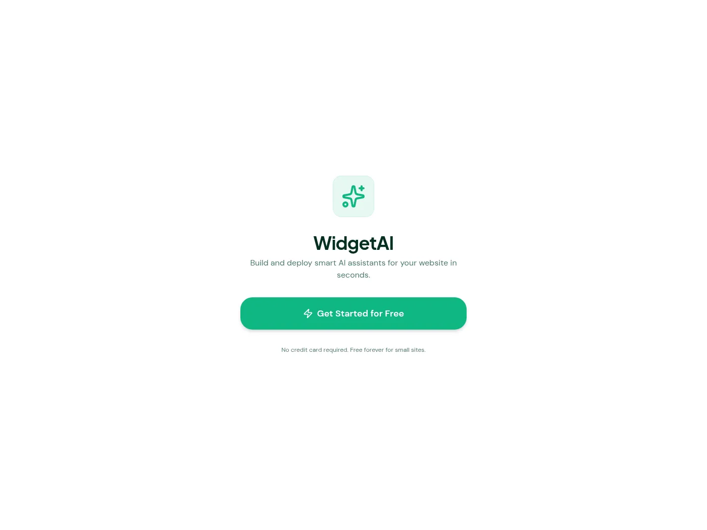 Pluggable AI Widget