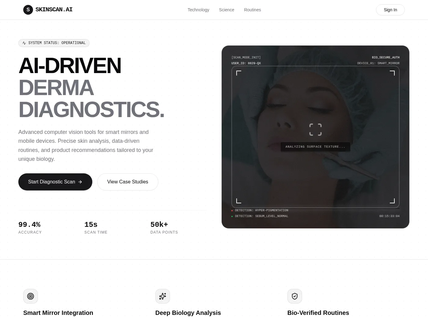 AI Skin Scan Advisor