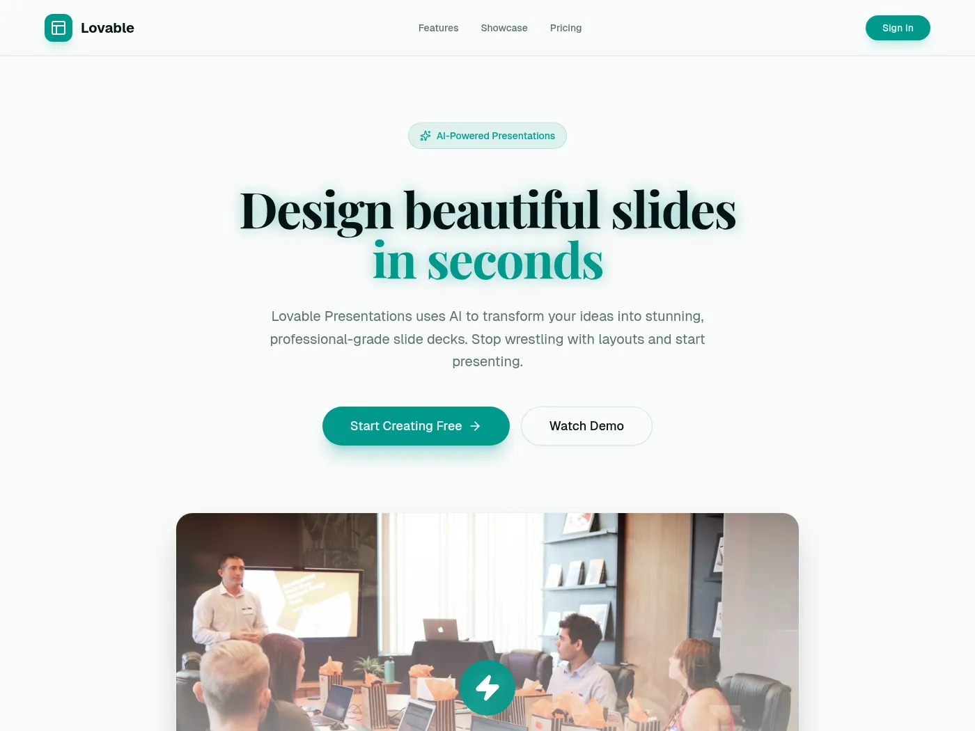 Lovable Presentations