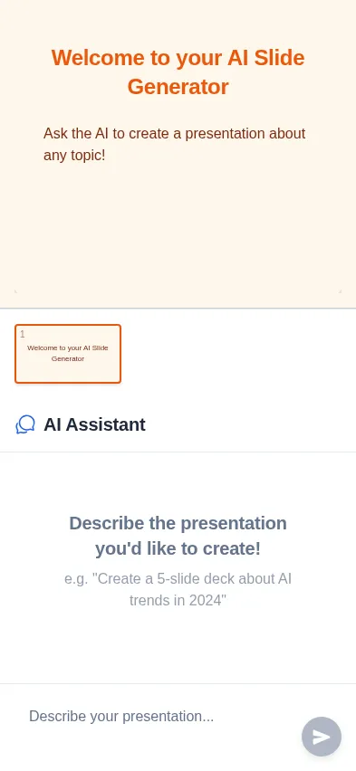 AI Slide Generator