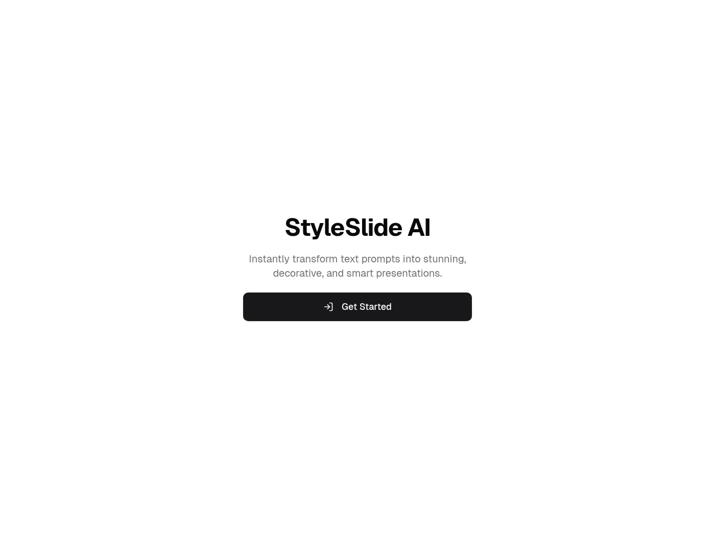 StyleSlide AI
