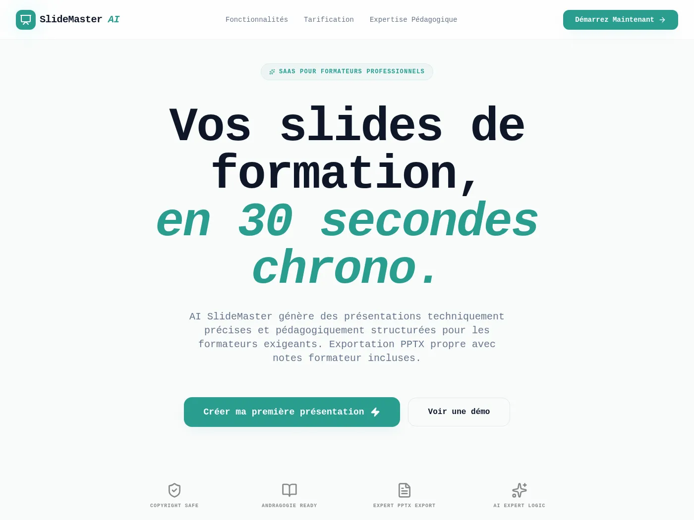 AI SlideMaster SaaS