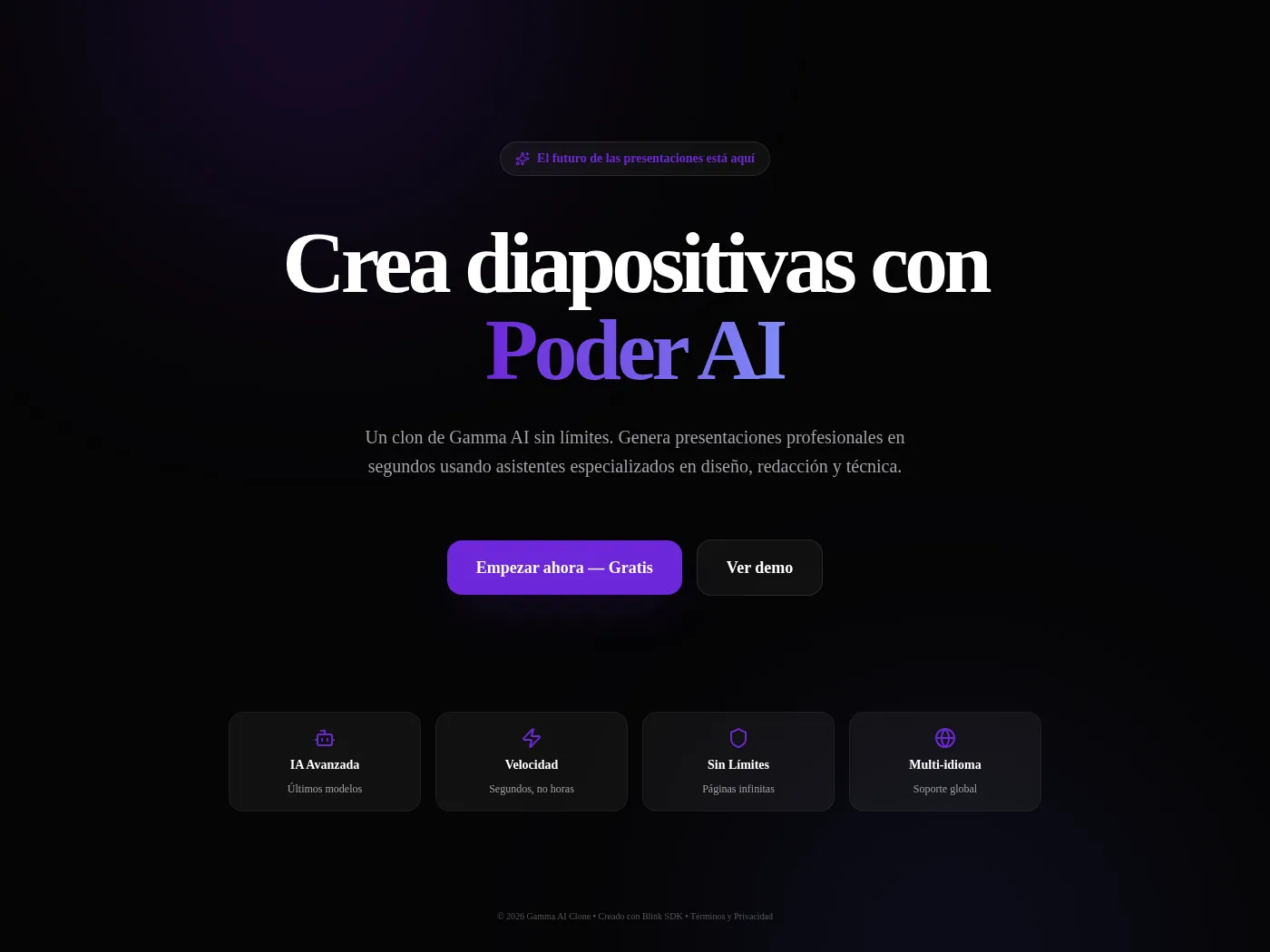 Gama AI Slides Cloner