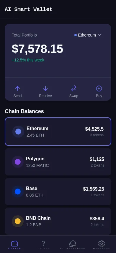 AI Smart Wallet