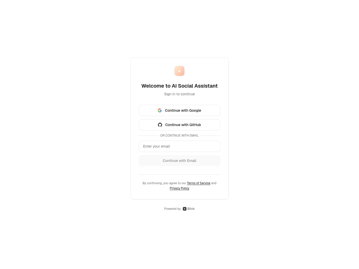AI Social Assistant