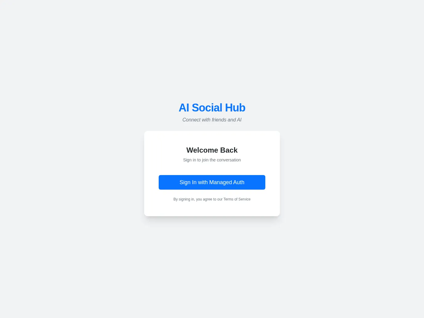 AI Social Hub