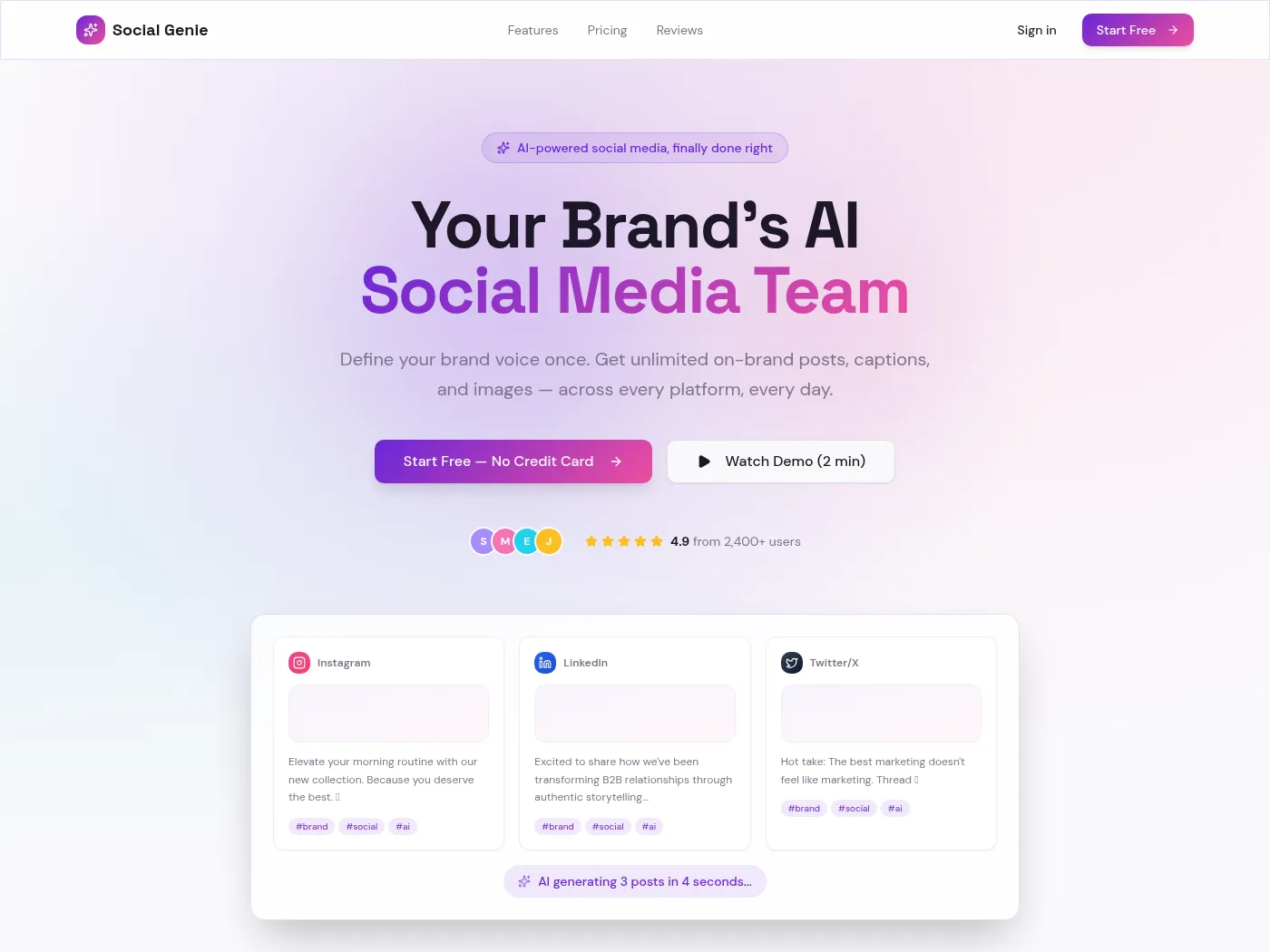 AI Social Genie