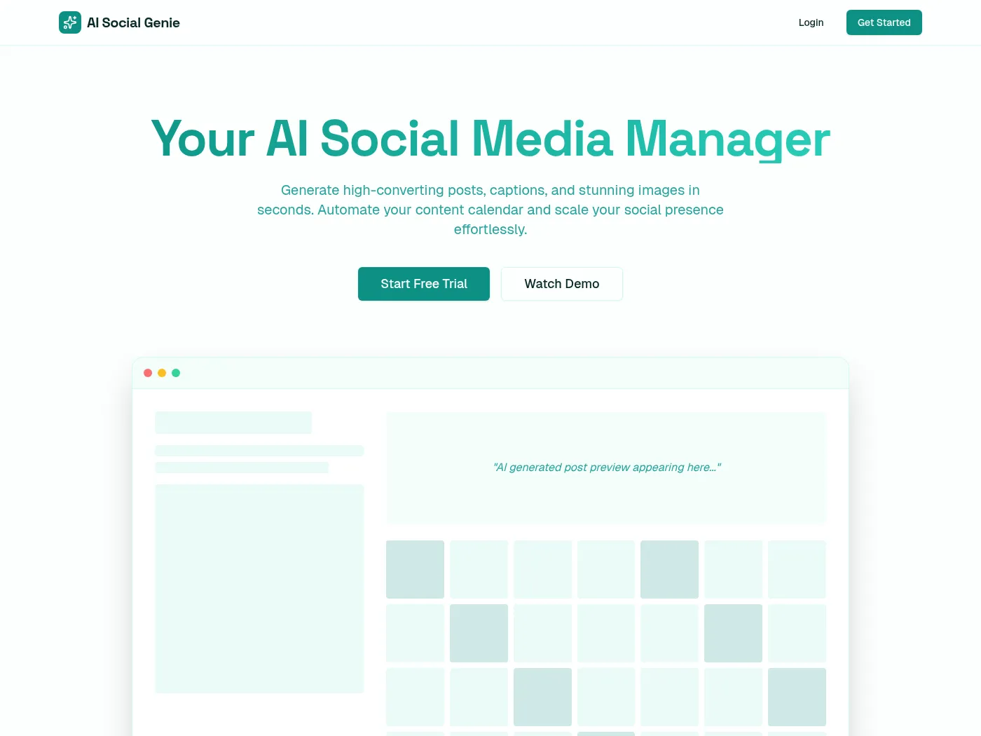 AI Social Genie