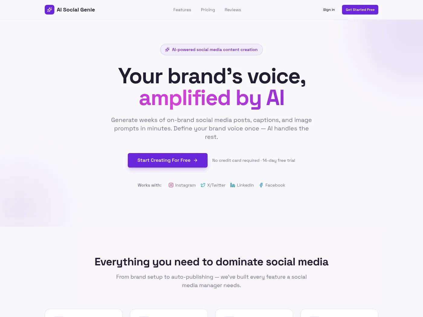 AI Social Genie